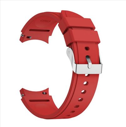 Silikonska crvena narukvica Samsung watch 4/5/5pro