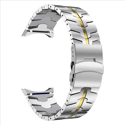 Silver-gold narukvica Samsung watch 4/5/5pro metal