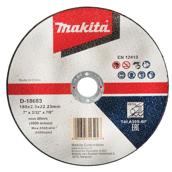 Brusni disk sa presovanim centrom Makita D-18683