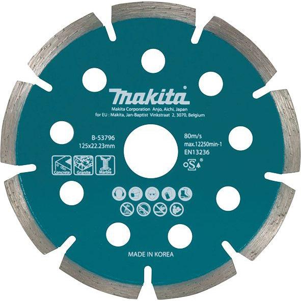 Diamond Wheel 125mm (AC/DC) for Concrete, Granite Makita B-53796