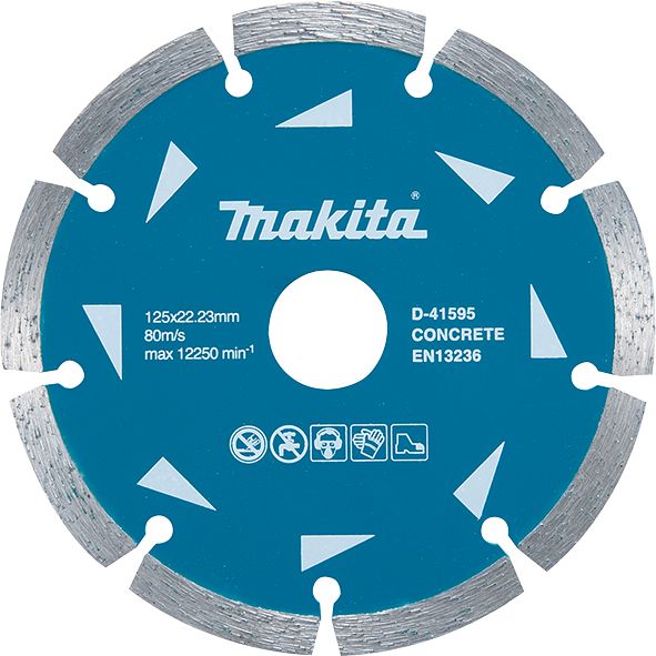 Diamond Wheel Segmented 125mmx22.23mm Makita D-41595