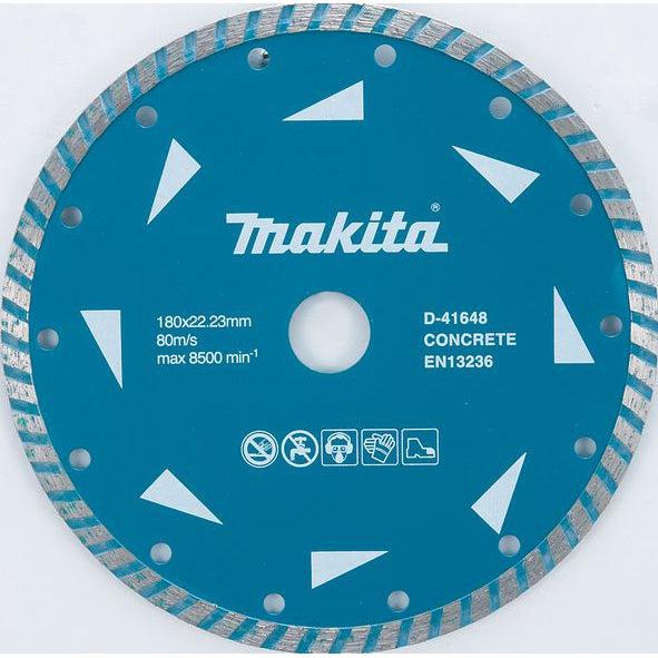 Dijamantski list sa talasastim oblikom za suvo rezanje (keramika, mermer) 180mmx22.23mm Makita D-41648