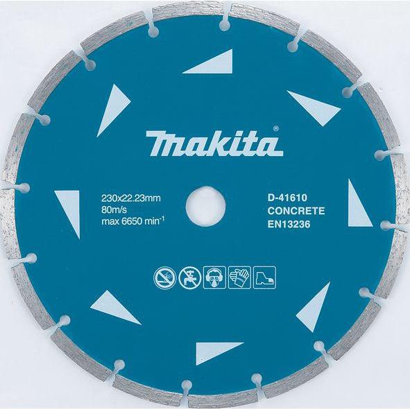 Dijamantski segmentni list za beton za suvo rezanje 230x22,23mm Makita D-41610