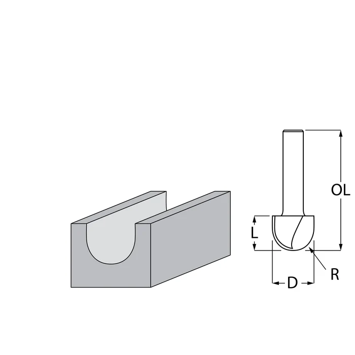 Glodalica Makita D-48016