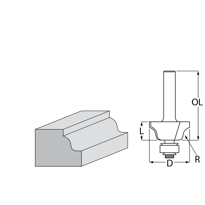 Glodalica Makita D-48751