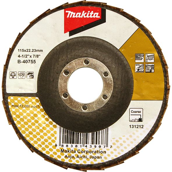 Lamelni disk za površinsko tretiranje – fiberglas Makita B-40755