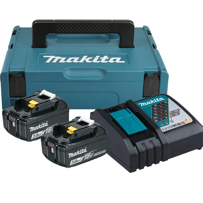 Set baterija i punjač Power source kit 2/Makpac Type1, BL1830x2, DC18RC Makita 197952-5