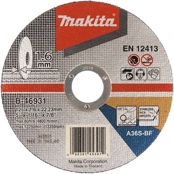 Tanak disk za odsecanje Makita B-46931