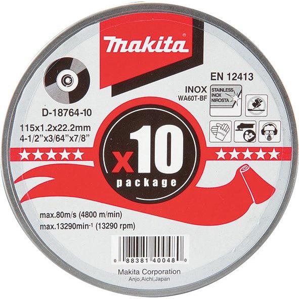 Tanak disk za sečenje Makita D-18764-10
