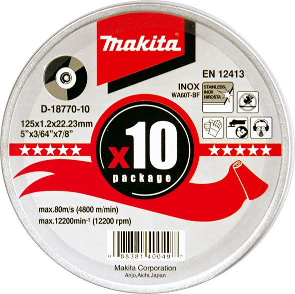 Tanak disk za sečenje Makita D-18770-10