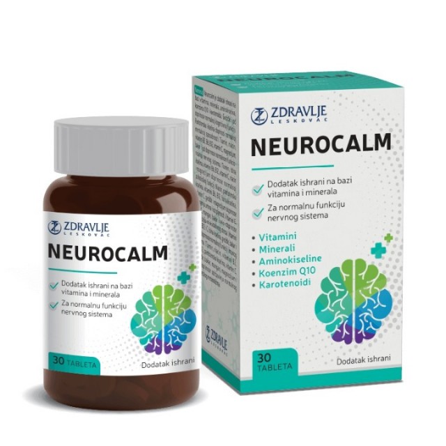 NEUROCALM TABLETE A30
Opis
INFORMACIJE
NALOG
SERVIS
KORISNI LINKOVI