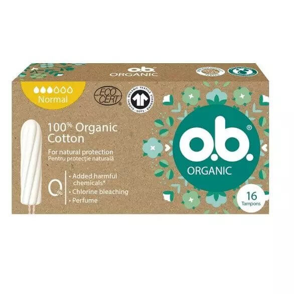 TAMPONI OB ORGANIC NORMAL A16