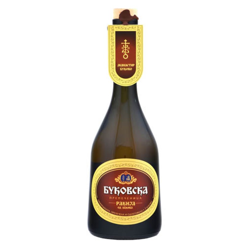 Bukovska prepečenica, rakija od šljive, 0,5 l