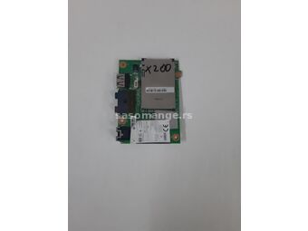 Lenovo X200 - USB i audio card