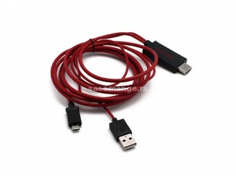 Adapter MHL HDMI za Micro USB 2m