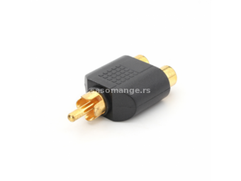 Adapter RCA M na 2RCA Z HWD-AD34