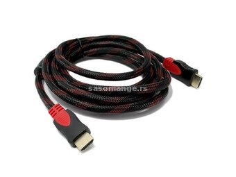 HDMI kabal na HDMI 3m crno/crveni