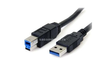 USB kabal A/B 3.0 1.2m crni
