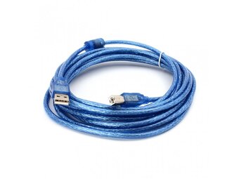 Kabal USB A muški na USB B muški 5m jwd-u2 plava