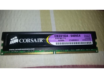 RAM DDR2 Corsair XMS @ 800 Mhz 1Gb