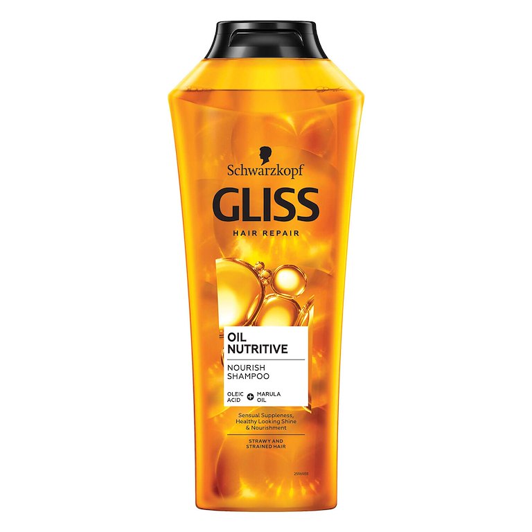 Gliss šampon za kosu oil nutr 400ml gliss