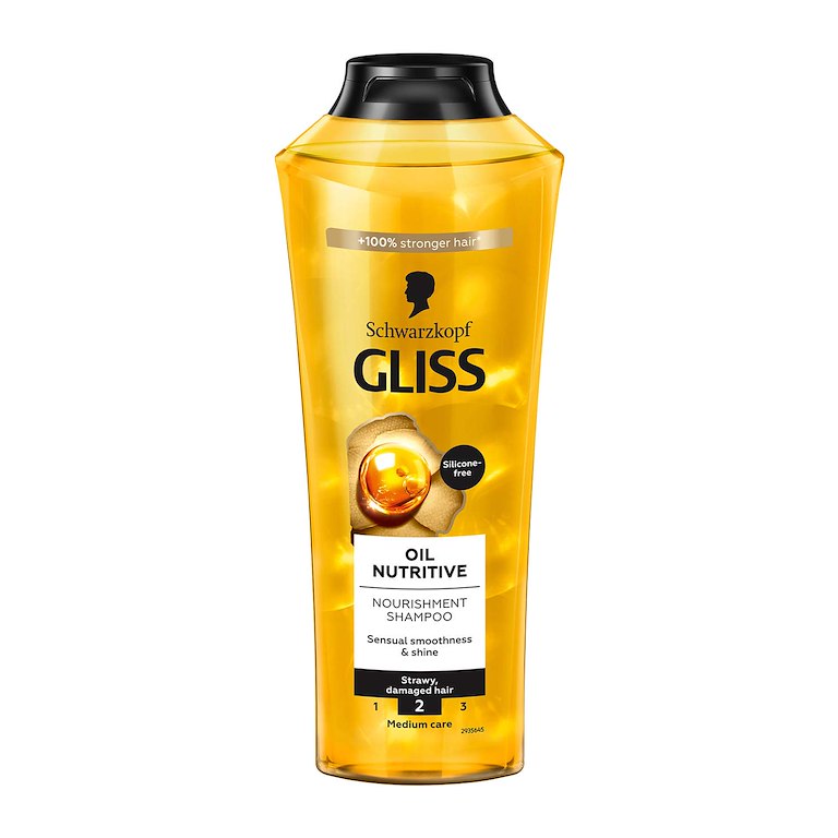 Gliss šampon za kosu oil nutr 400ml gliss