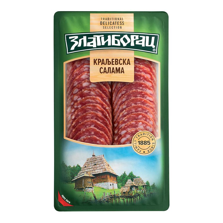 Zlatiborac kraljevska salama slajs 100 g