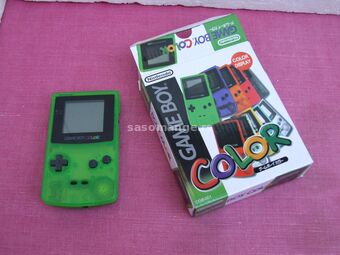 Nintendo Game Boy Color zeleni sa kutijom MINT + GARANCIJA!