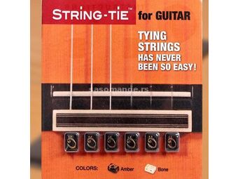 String Tie Zatezac Zica za Klasicnu Gitaru Black