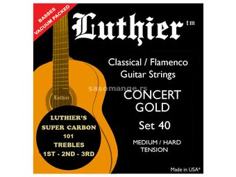 Luthier Carbon Set 40SC - za klasicnu gitaru