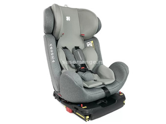 KikkaBoo Autosedište 0-1-2-3 (0-36 kg) 4 SAFE sa ISOFIX-om light grey (KKB70048)