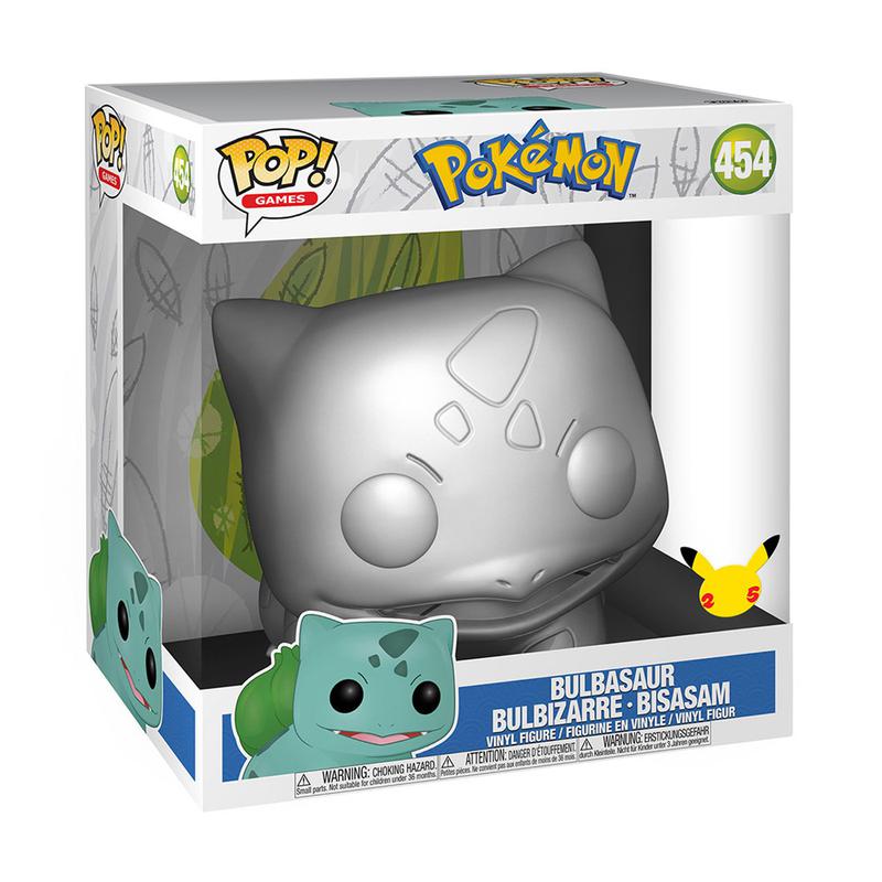 Funko Pokemon POP! Viny - Bulbasaur Silver Metalic 10"