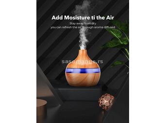 Essential Aroma Oil Diffuser Ultrasonic Humidifier - Mini