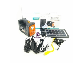 Solarni sistem sa akomulatorom+ 3 sijalice+USB+BT Radio MP3