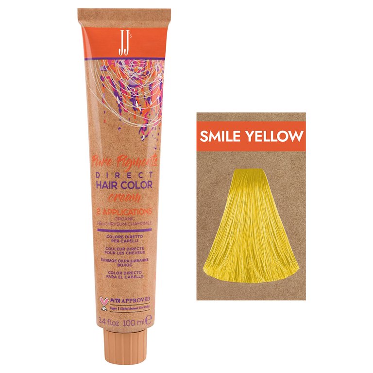 Pigmenti za kosu JJ’s Direct Color 100ml Smile Yellow