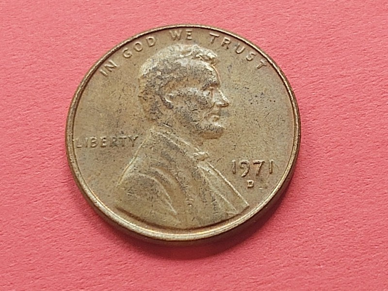 USA - 1 cent 1971 god D