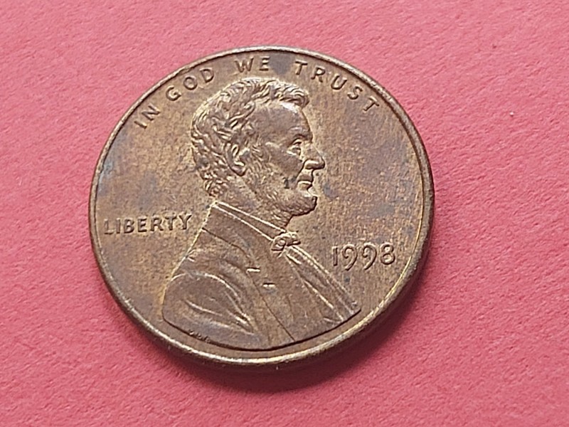 USA - 1 cent 1998 god