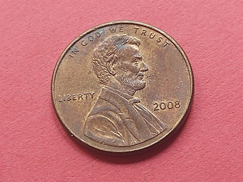 USA - 1 cent 2008 god