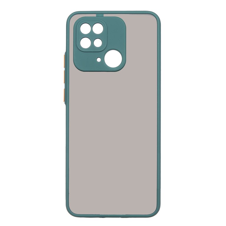 TPU BORDER za Redmi 10C (zelena)