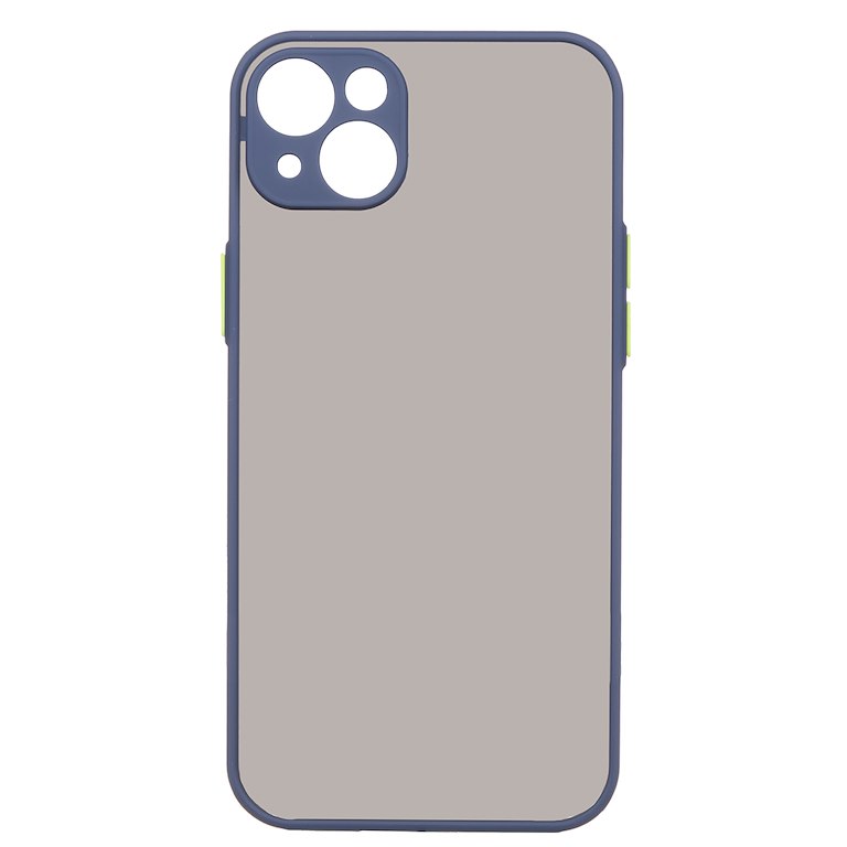 TPU BORDER za iPhone 14 Plus (6.7") plava