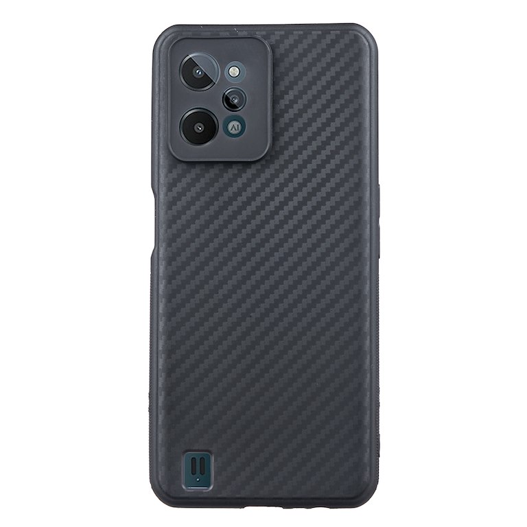 TPU CARBON 0,3mm za Realme C31 (black)