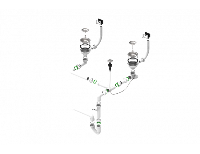 Doppelsiphon 114-PP-114-POPUP