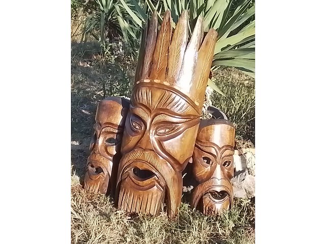 Originalne afričke maske