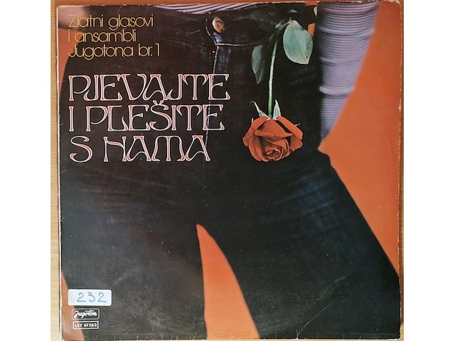 LP V/A - Pjevajte i plešite s nama br. 1 (1976) VG+/VG