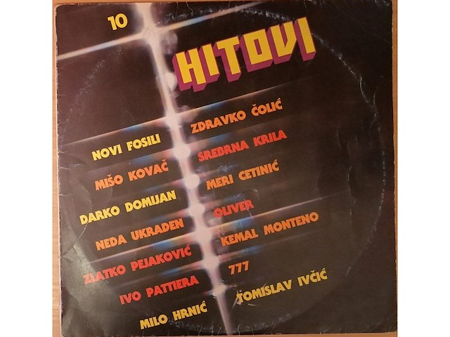 LP V/A - Hitovi 10 (1982) Čola, Kemal, Oliver, Mišo