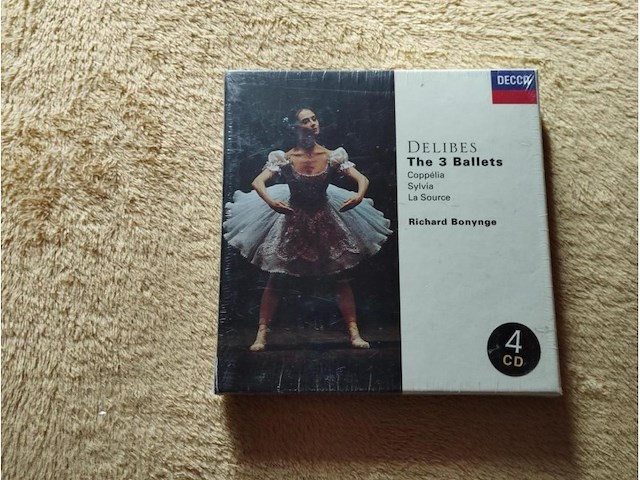 Delibes The 3 Ballets (Coppelia; Sylvia; La source) 4cd