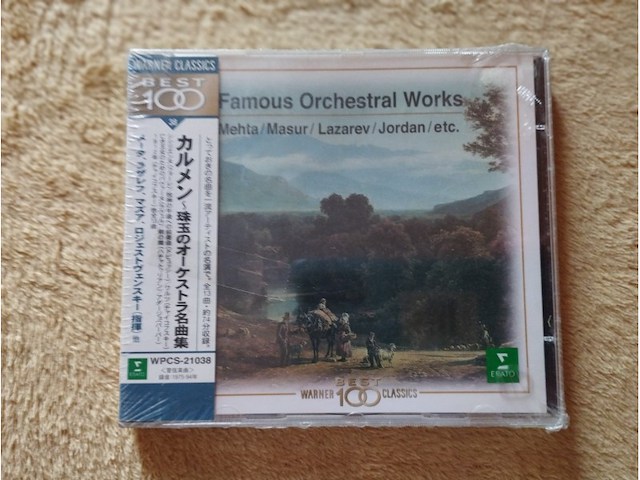 Famous orchestra works Mehta/ Masur/ Lazarev/ Jordan et