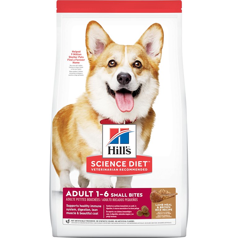 Hills Dog Adult Small&Mini Jagnjetina&Pirinac 1.5KG