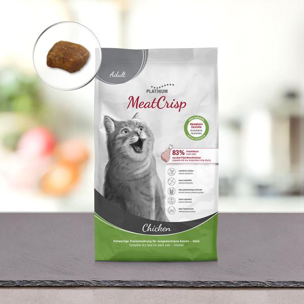 Platinum Cat MeatCrisp Adult Chicken 400g