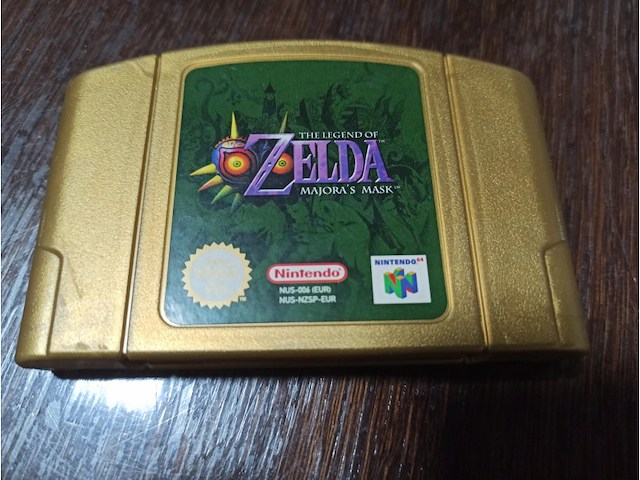 nintendo 64 igrica the legend of zelda majora  sa slika